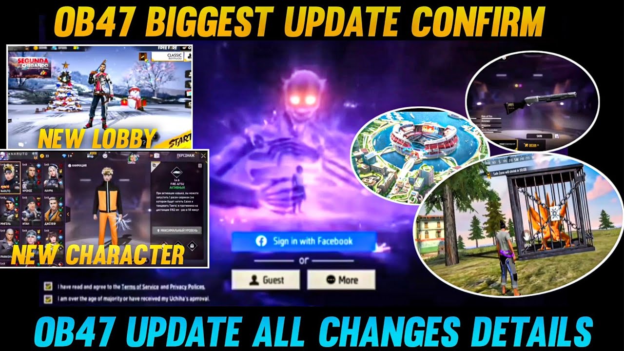 OB47 FREE FIRE BIGGEST UPDATE | OB47 NEW UPDATE DATE | OB47 FREE ...