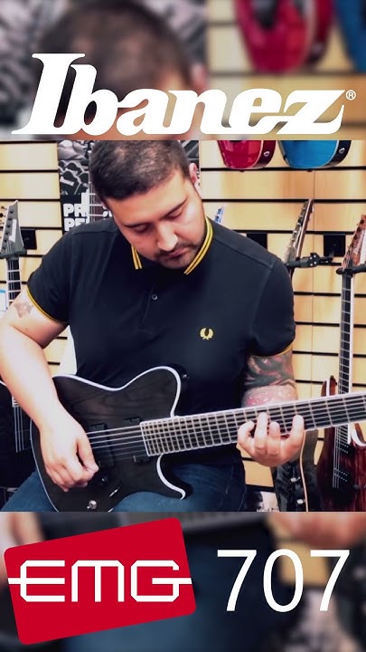 Ibanez FRIX7FEAH & EMG 707- Unleashing Metalcore Power in Drop A Tuning - YouTube