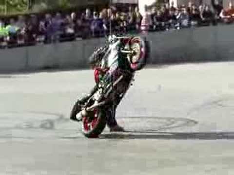 Street Bike Stunts - Jason Britton & Tony Carbajal 1 - YouTube