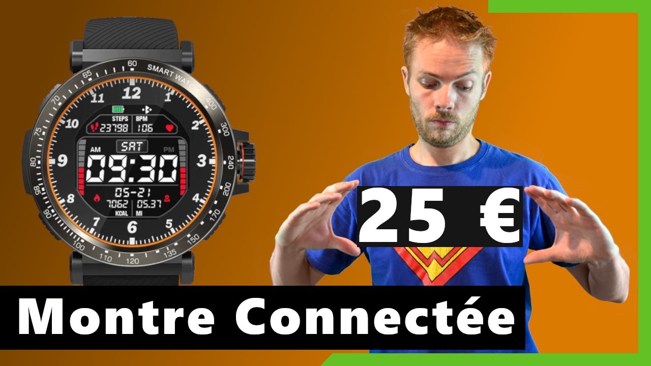 Opter pour une montre connectée à moins de 25 € ?? - Blitzwolf BW-AT1 ...