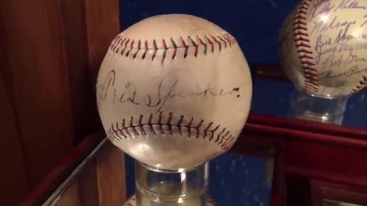 My Autographed Baseball Collection - YouTube
