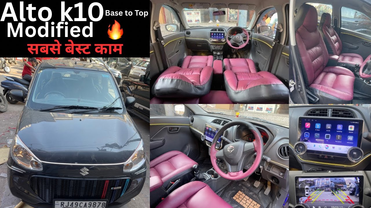 New Alto k10 modified | Alto k10 base to top modified | Alto k10 ...