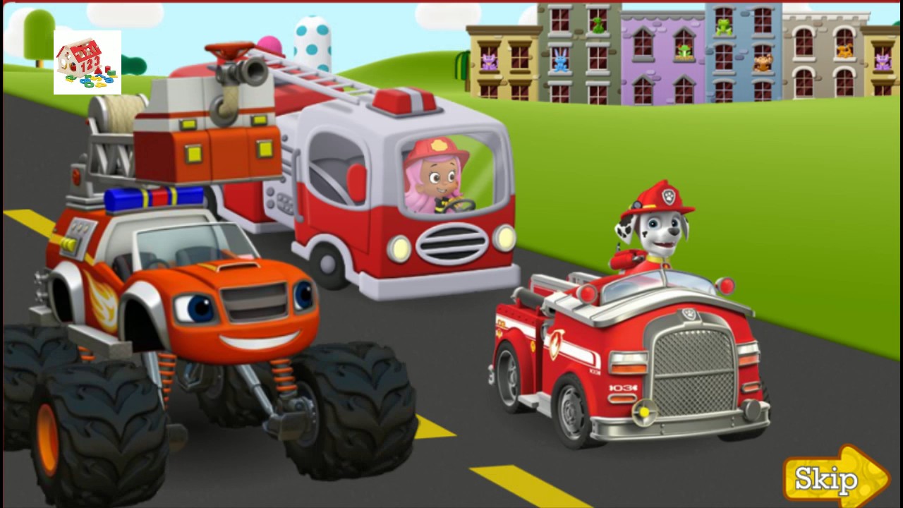 Paw patrol mission paw | paw patrol cartoon | Baby learning firefighter ...