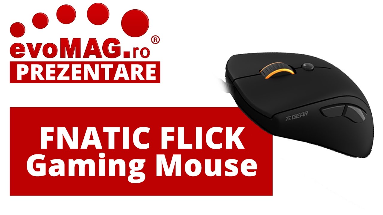Review FNATIC FLICK Gaming Mouse - Silent Killer... - YouTube