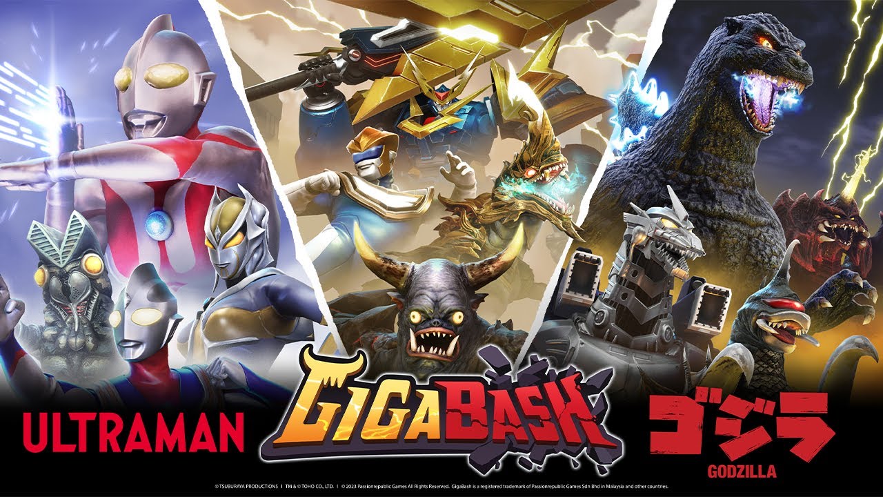 GigaBash & Tokusatsu DLCs Official Trailer 2023 - YouTube