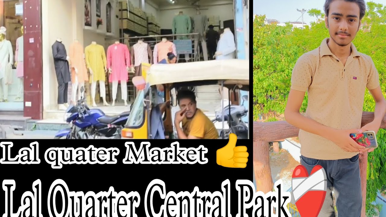 Lal Quater Market : Krishna Nagar | Lal quater Central park 😍🔥 ...