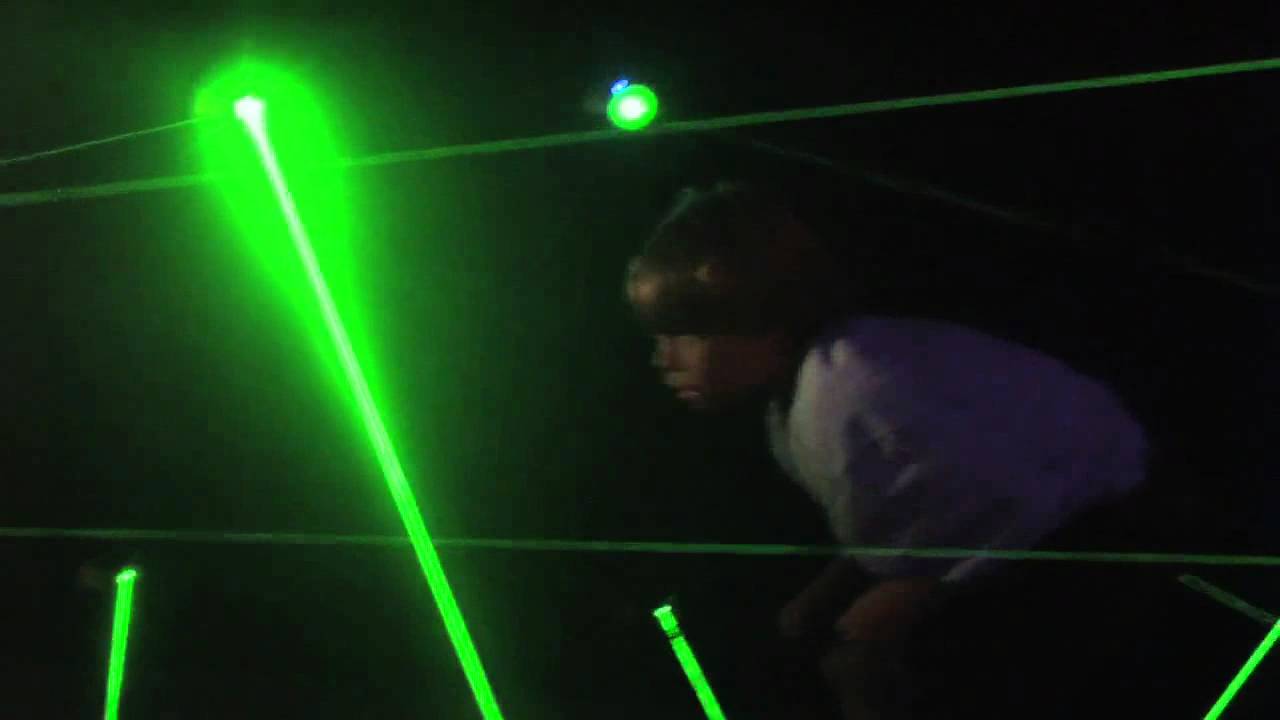 Backstage Mirror Maze Laser Challenge.mp4 - YouTube