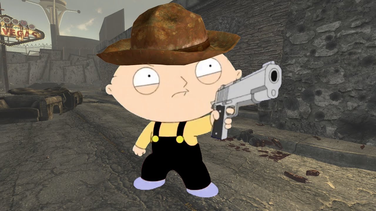 Stewie Gangster Gun