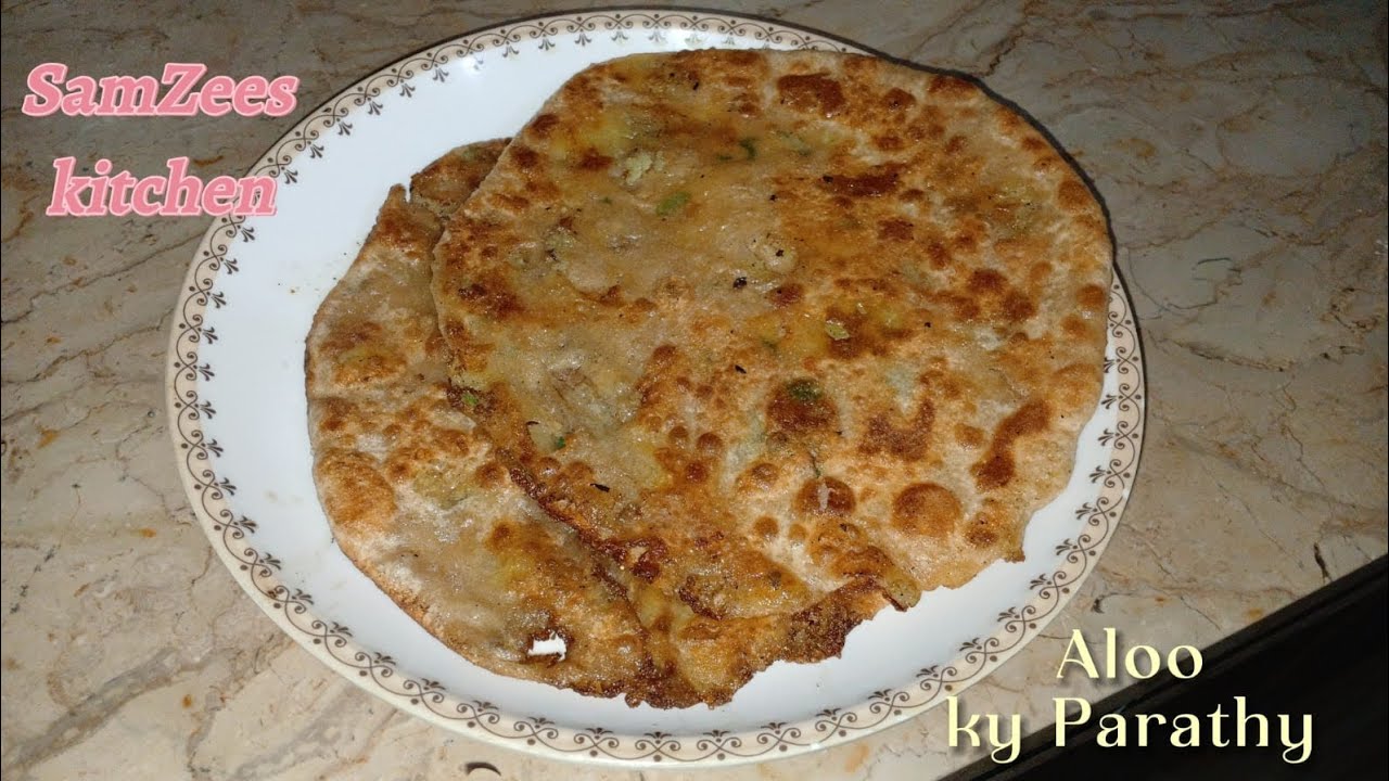 Aloo ky parathy... || SamZees Kitchen... || 😋 - YouTube