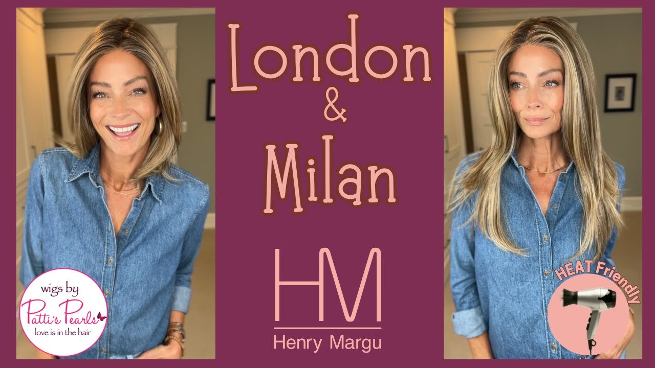 2 New Henry Margu Wigs! LONDON & MILAN in 12/26GR | WigsByPattisPearls ...