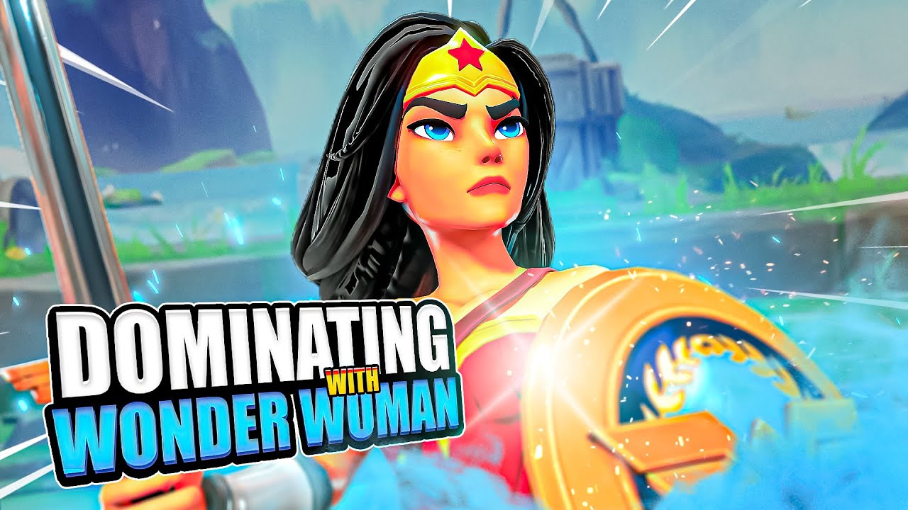 DOMINATING in MultiVersus using Wonder Woman ... - YouTube