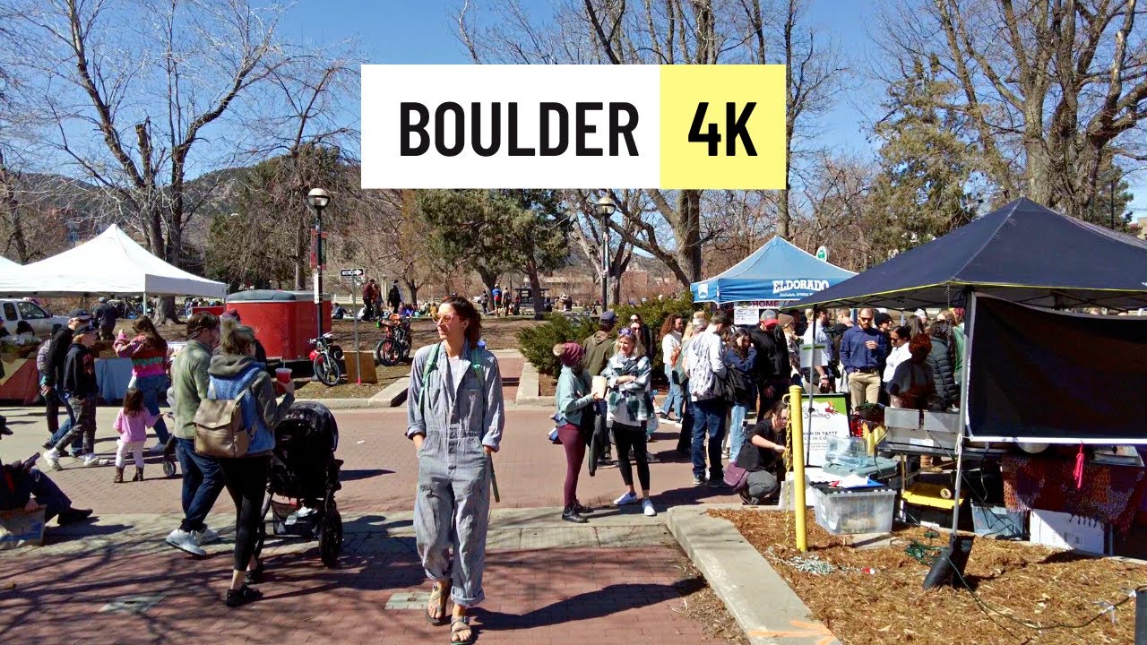 Boulder Farmers Market 🇺🇸 Colorado March 2023 4K 60fps - YouTube
