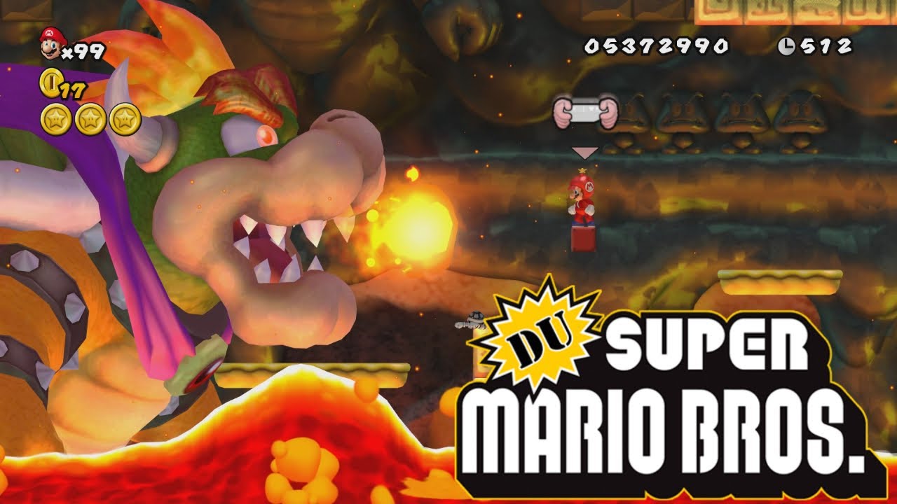 FINAL BATTLE! DU Super Mario Bros #29 Walkthrough 100% - YouTube