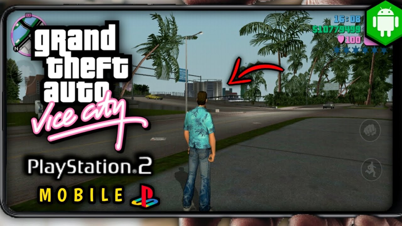 SAIU! NOVO GTA VICE CITY MOD PLAYSTATION 2 PARA ANDROID 2025) Gta Vice ...