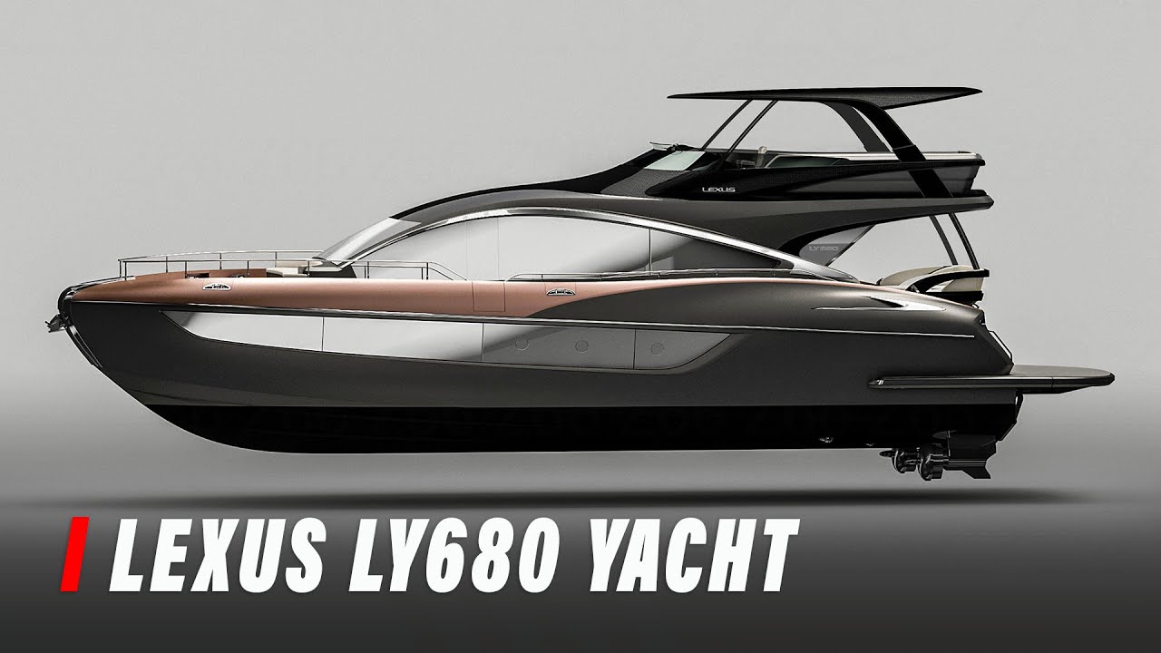 Lexus LY680 Luxury Yacht - YouTube