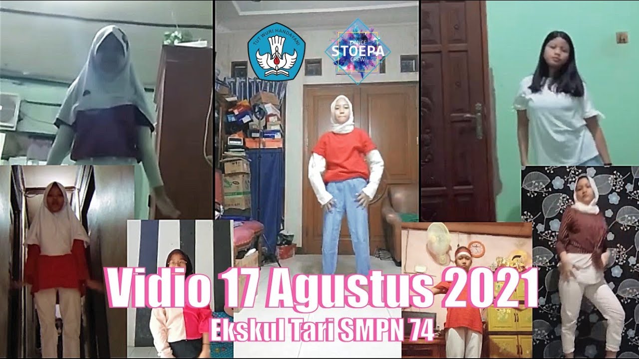 Persembahan Ekskul Tari SMPN 74 Jakarta (Hari Kemerdekaan 17 Agustus ...
