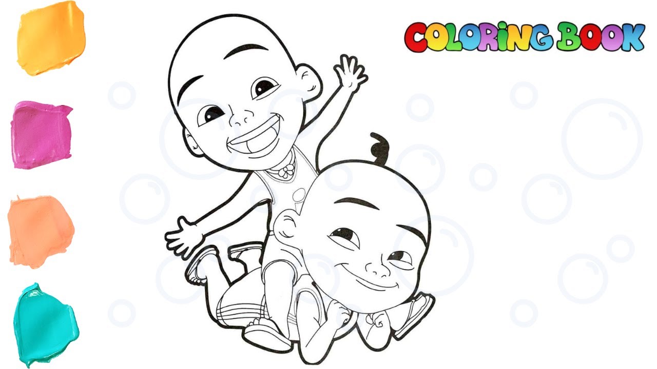 UPIN & IPIN COLORING BOOK FOR KIDS - YouTube