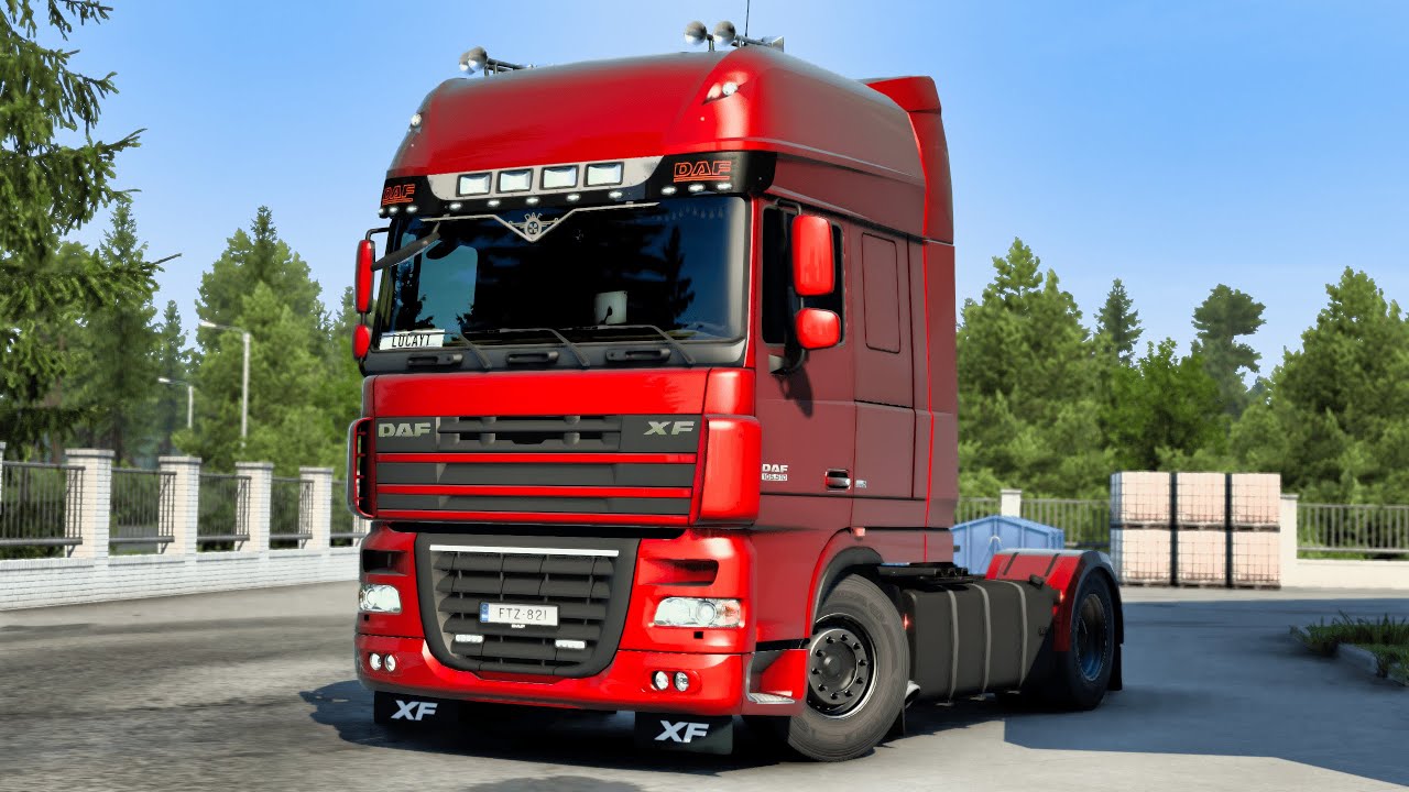 ETS 2 1.46 | DAF XF 105 Reworked v3.6 Truck MOD | ULTRA - YouTube