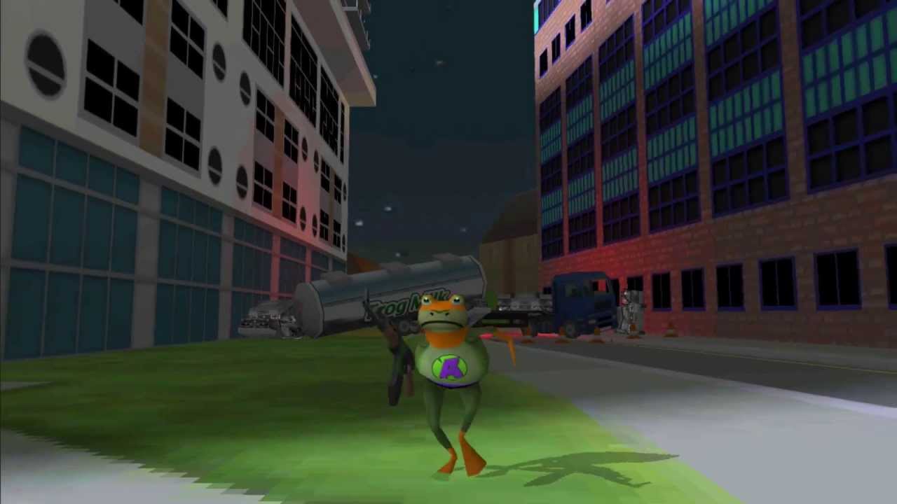 Amazing Frog? v1.3 on OUYA - YouTube