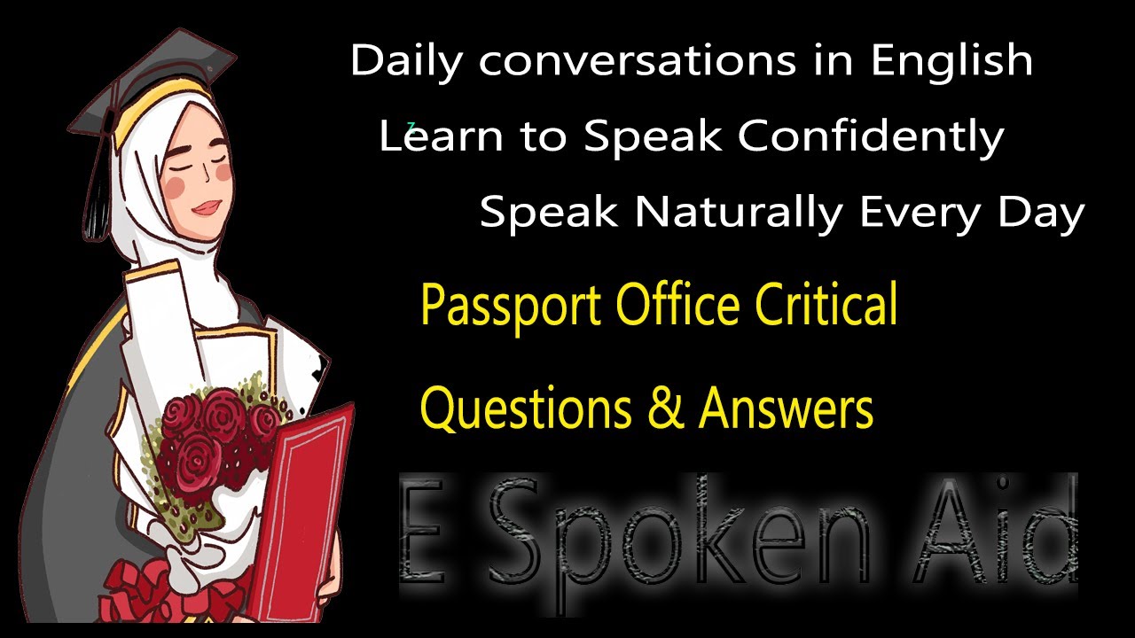 Passport Office Critical Questions & Answers - YouTube