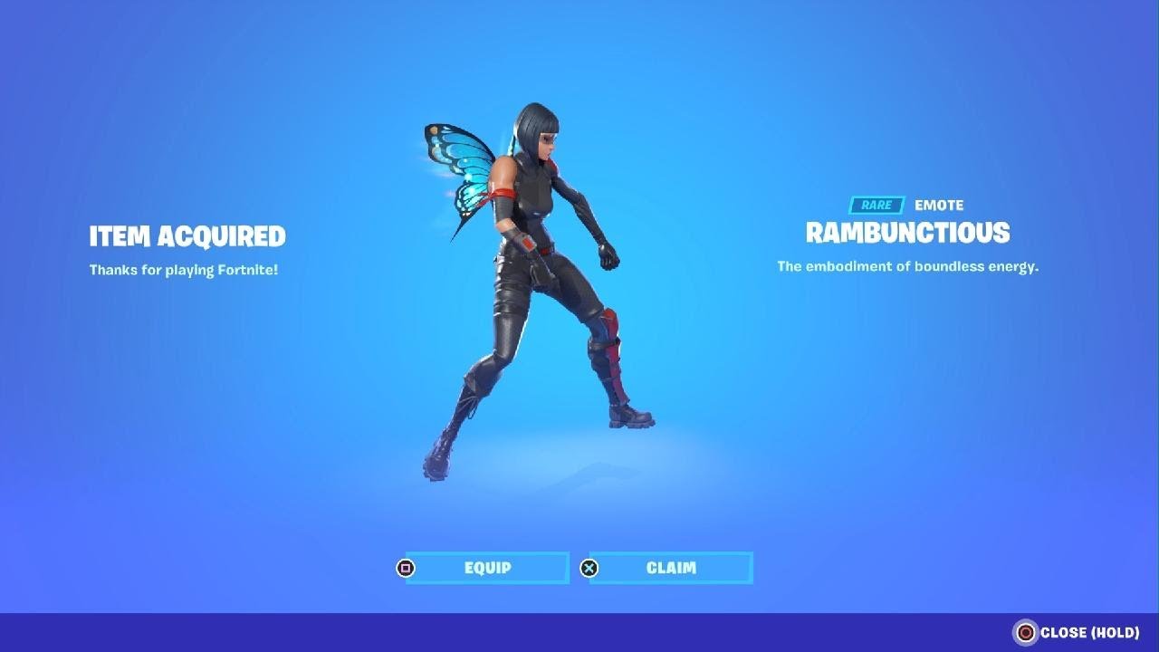 Rare Rambunctious is BACK - Fortnite - YouTube