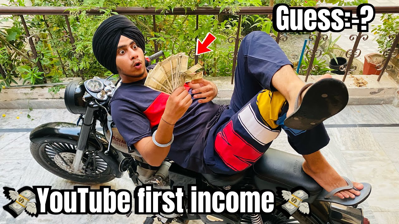 YouTube first income💸/Guess how much🥵 - YouTube