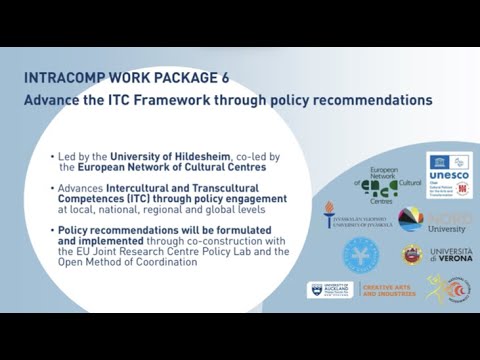WP6 – ADVANCE the ITC Framework through policy recommendations | INTRACOMP project - YouTube