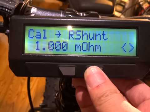 Cycle Analyst V3 Rshunt value enter procedure - YouTube