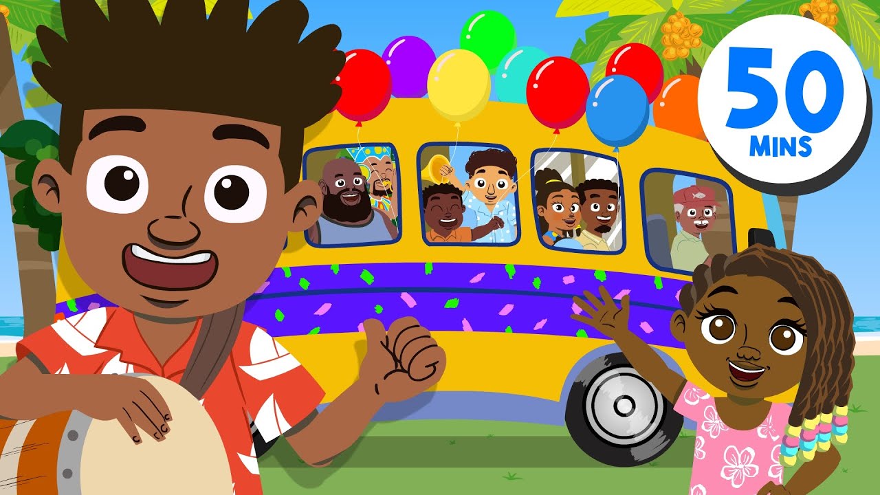 50 Minutes of Fun Songs & Learning! | BoomKanoo Kids ABCs, Rhymes ...