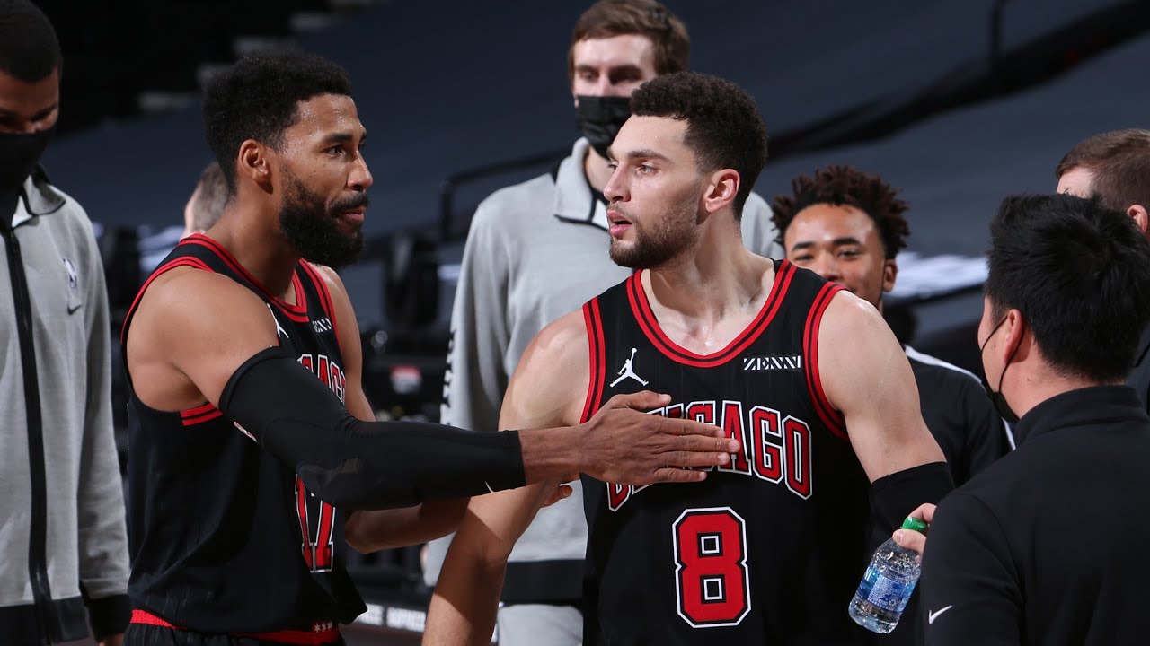 X's & O's: Zach LaVine & Coby White break down comeback vs Portland | Chicago Bulls - YouTube
