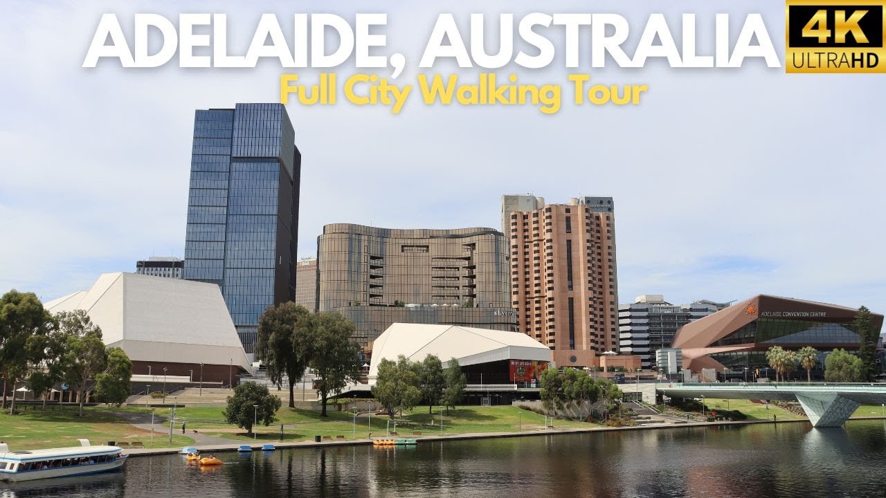 Adelaide, Australia Walking Tour | 4K 60FPS - YouTube