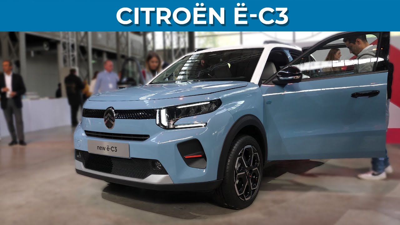Citroën ë-C3 (2024) - Walkaround - Exterior, Interior - YouTube