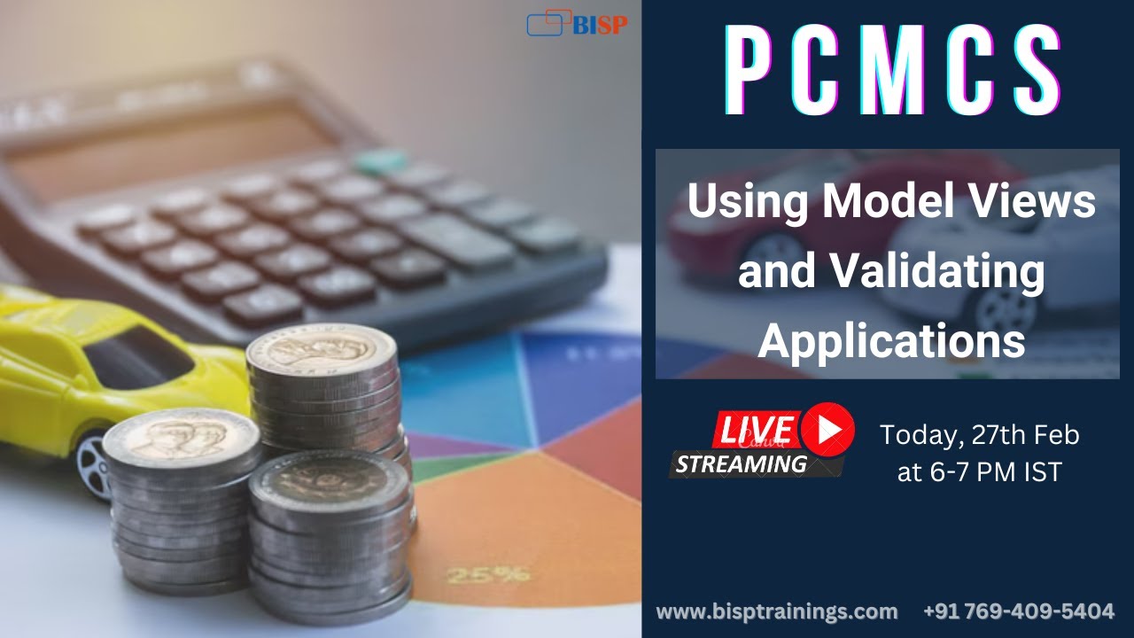 Learn PCMCS: Using Model Views and Validating Applications | Step-by ...