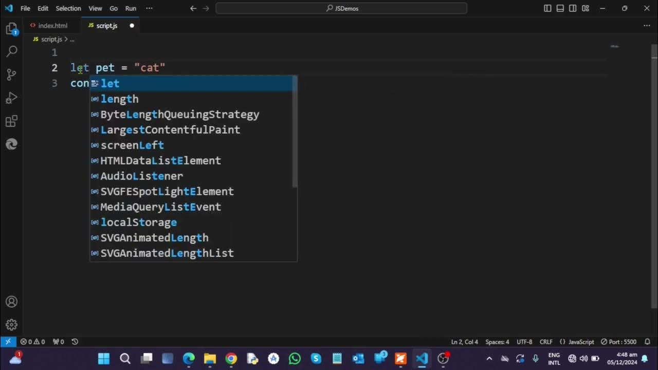JavaScript Fundamentals | Lesson 6 | Variables - YouTube