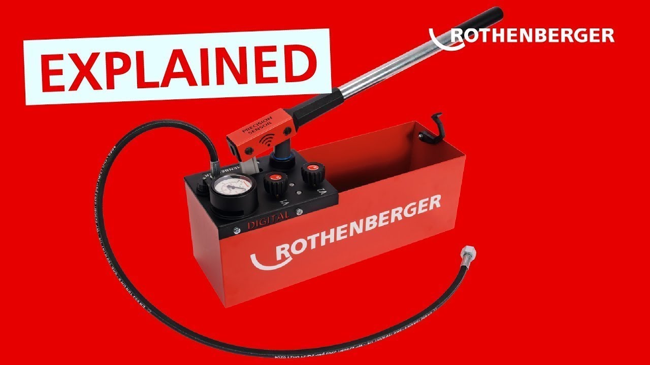 Test pump RP50 digital: test, document, share | How it works - YouTube