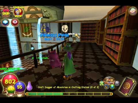 Creepy Library - Wizard101 - YouTube