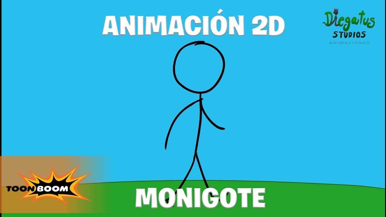 Animación 2D - Animación de monigote andando | Diegatus Studios ...