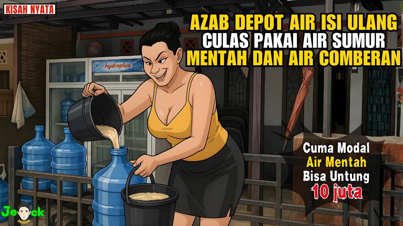 AZAB DEPOT AIR ISI ULANG CULAS PAKAI AIR SUMUR MENTAH DAN AIR COMBERAN ...