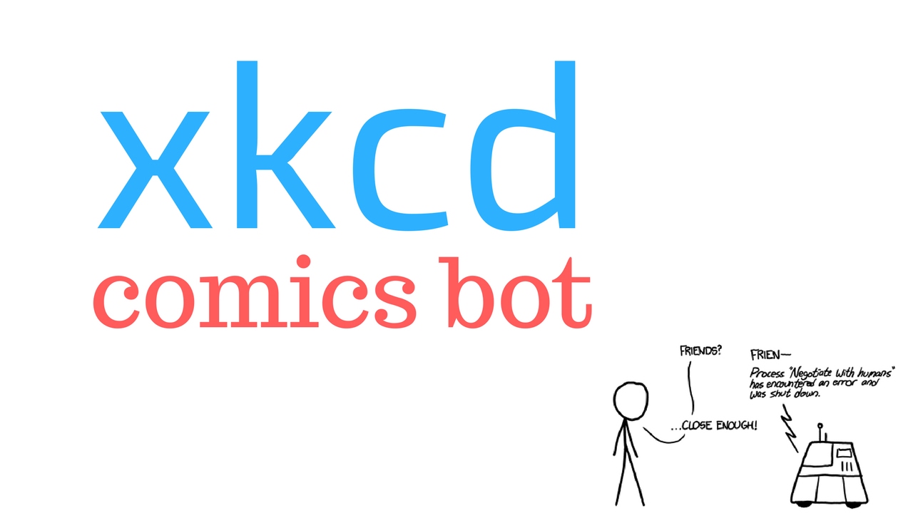 // xkcd Comics Bot // Facebook Messenger Chatbot Demo - YouTube