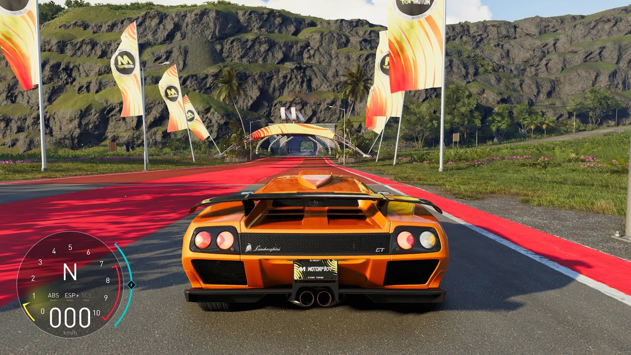 Lamborghini Diablo GT Realistic V12 Sound | The Crew Motorfest - YouTube