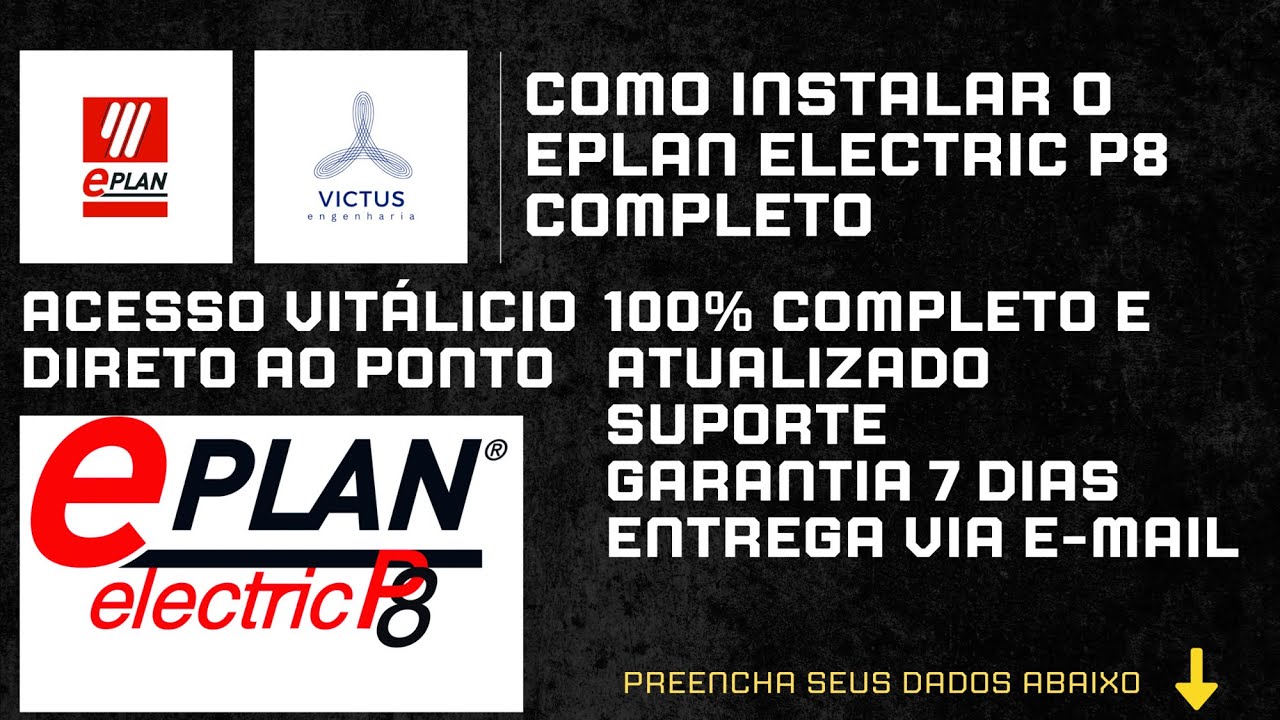 Como instalar/How to Install Eplan Electric P8 #eplanp8 #eplan - YouTube