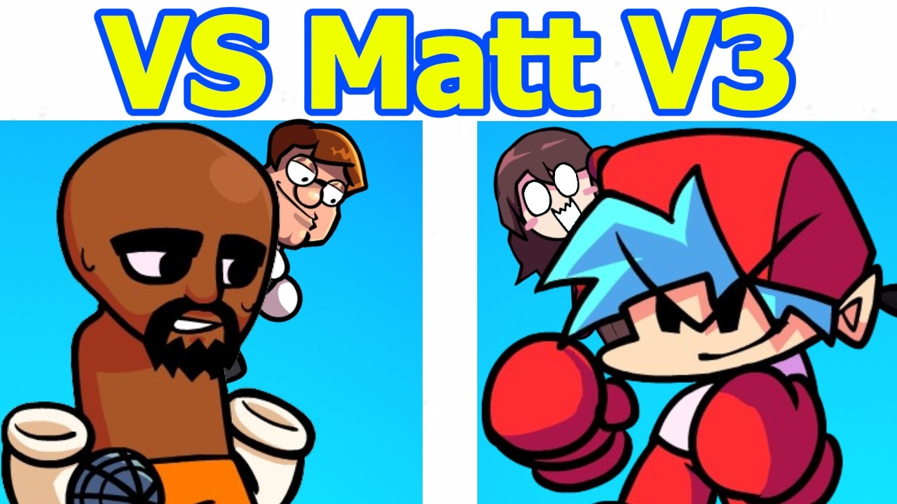 Friday Night Funkin' VS Matt (Wii Funkin') (V3 UPDATE) - All Songs ...