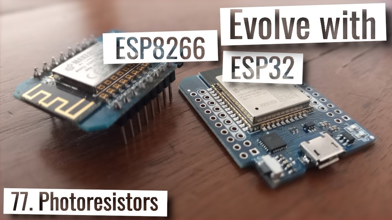 Esp32 And Esp8266 Photoresistor Youtube