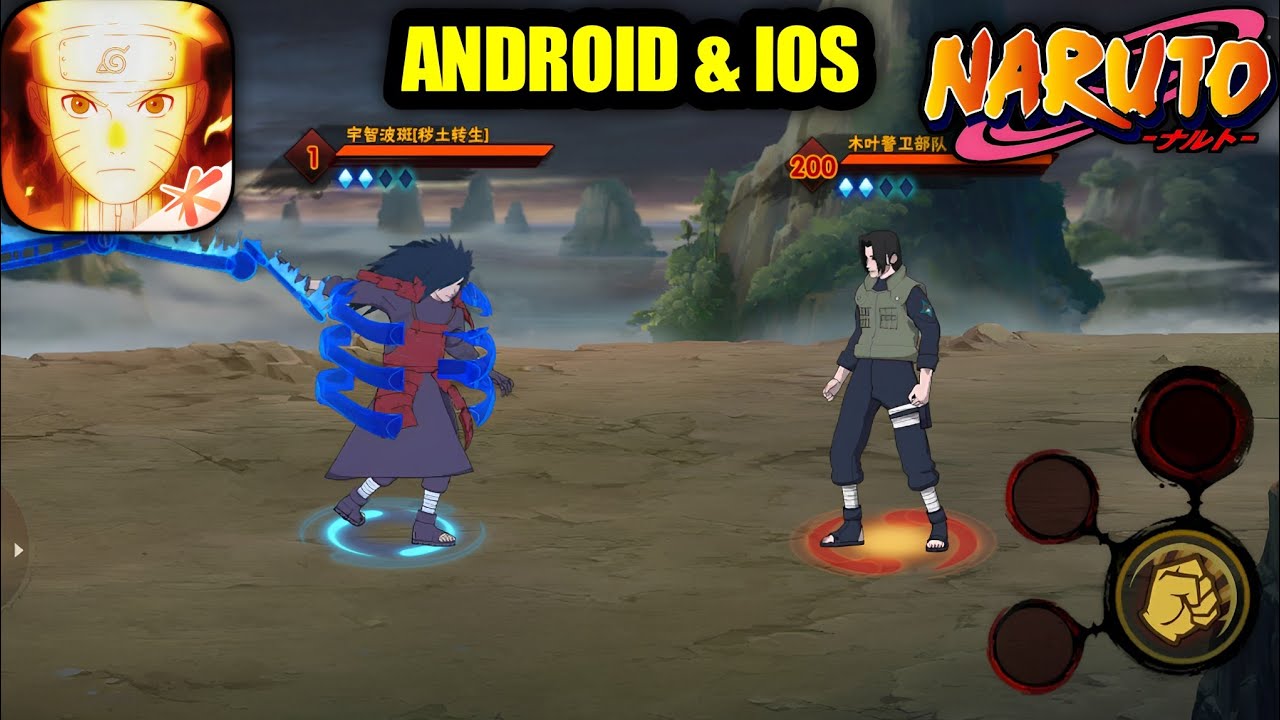 New Game‼️Naruto Mobile Fighter Fanmade - Add Madara (Edo Tensei ...