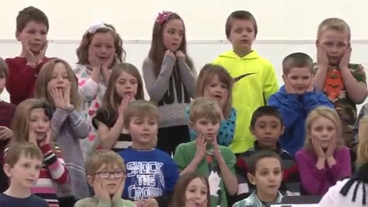 Sageville Grade 1 Winter 2015 Music Program - YouTube