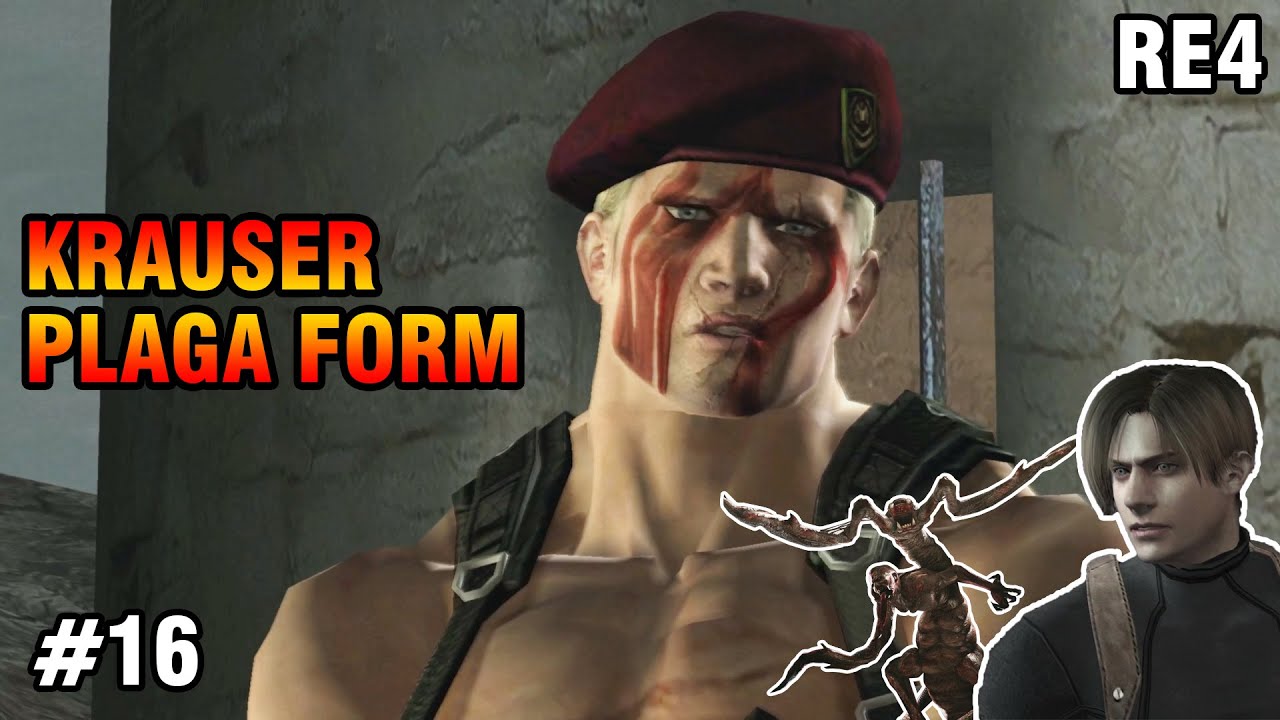 Lawan Jack Krauser Plaga Form - Resident Evil 4 HD - Part 16 - YouTube