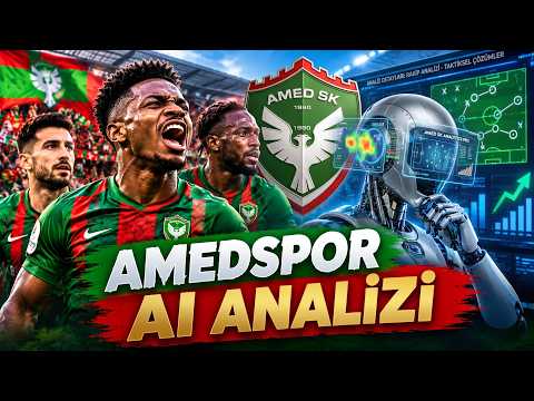 YAPAY ZEKA AMEDSPOR’U ANALİZ ETTİ! 🤯 AMEDSPOR SÜPER LİG’İ SALLAYABİLİR Mİ?