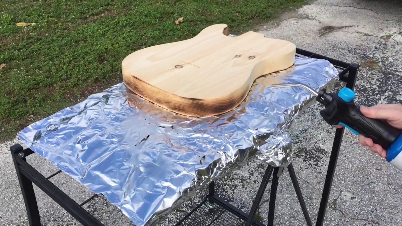 Firecaster Guitar Builds - part 2 of 4 - YouTube
