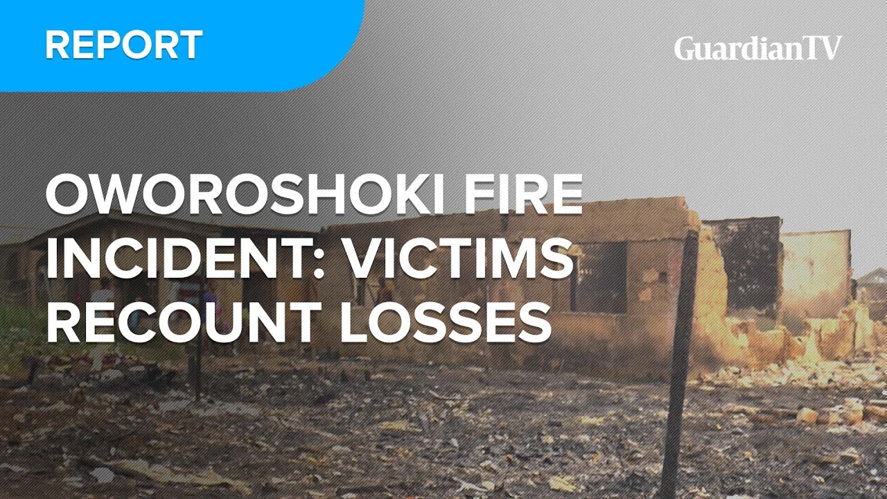 Oworoshoki fire incident: Victims recount losses - YouTube
