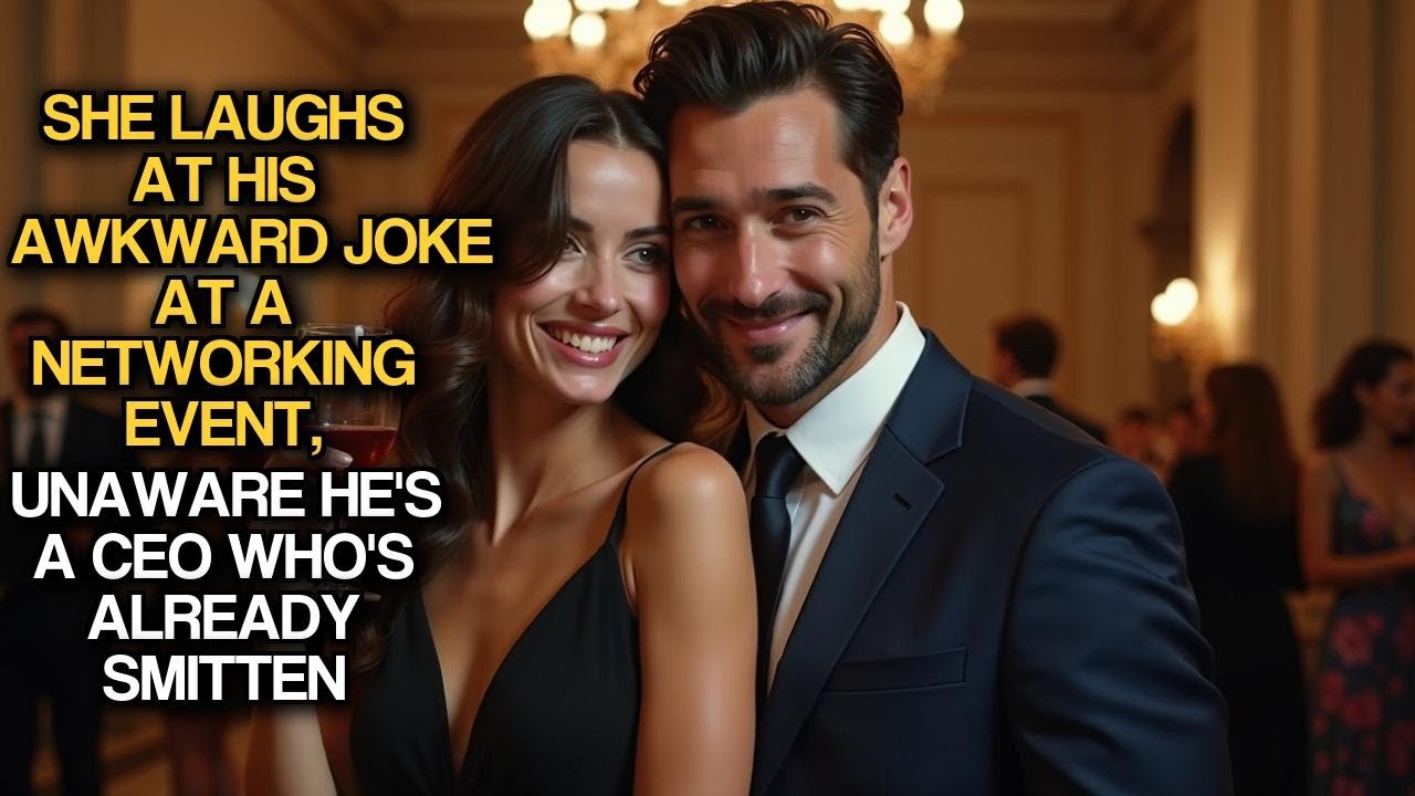 She Laughs At His Awkward Joke At A Networking Event, Unaware He's A ...